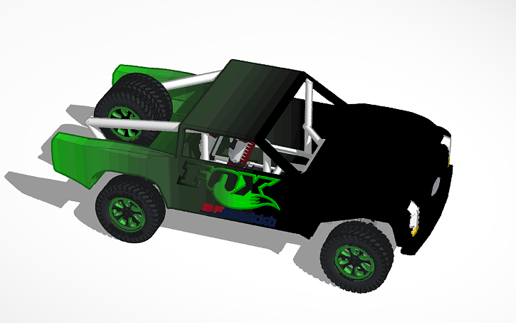 3D design trucks - Tinkercad