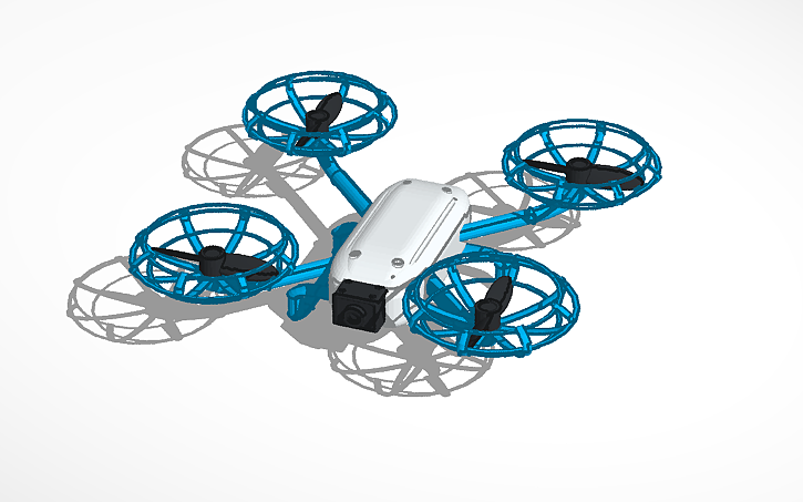 3d Design Drone Tinkercad