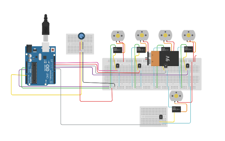 Circuit Design Water Quality Monitoring System Ks Tinkercad