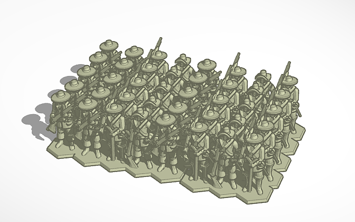 3D design musket rank | Tinkercad