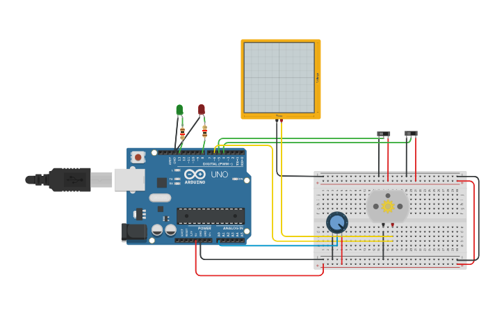 Circuit design MOCK_PROJECT | Tinkercad