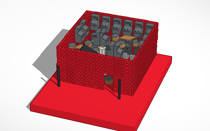 3D design Arcade - Tinkercad