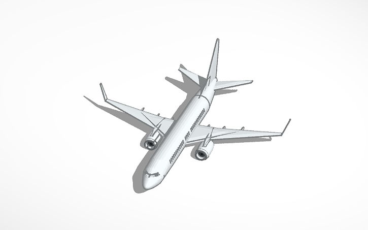 3D design plane - Tinkercad