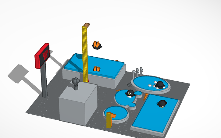 3D design my dream swimming pool - Tinkercad