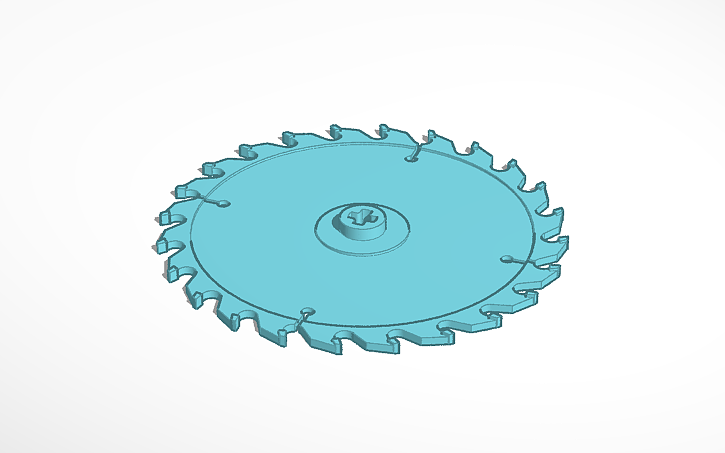 3D design lego circular saw | Tinkercad