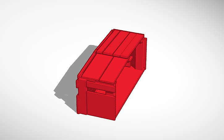 3D design Bunker - Tinkercad