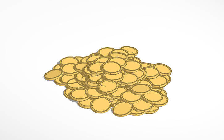 3D design Coins - Tinkercad