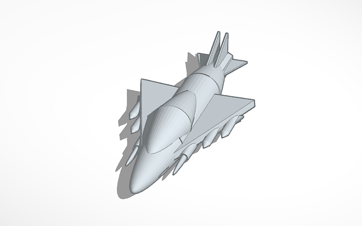 3D design Jet - Tinkercad