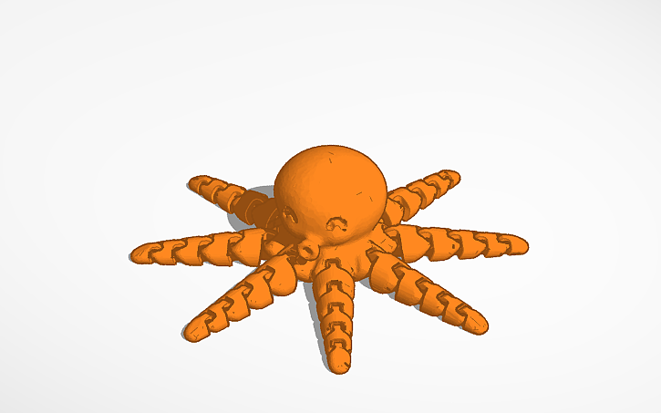 3D design Octopus - Tinkercad