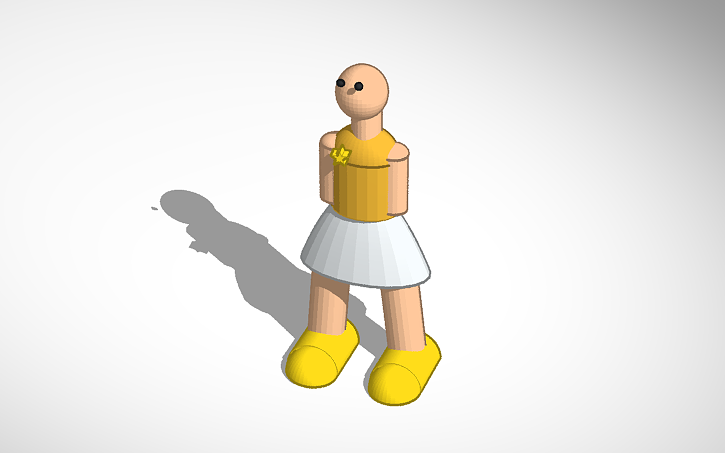 3D design poppetje - Tinkercad