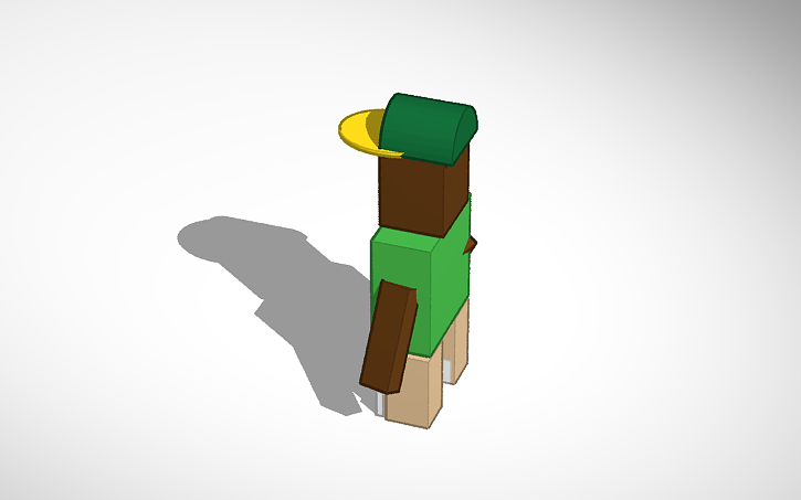 3D design #2 model Mini Figure | Tinkercad