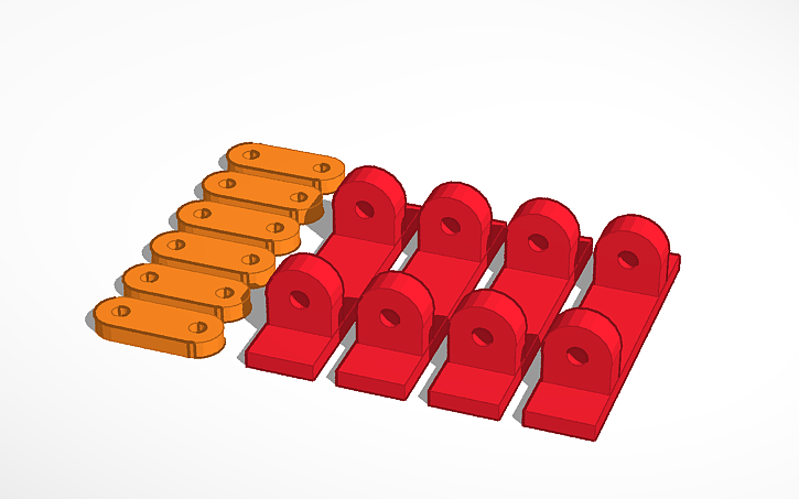 3D design Tank Tread V2.0 - Tinkercad