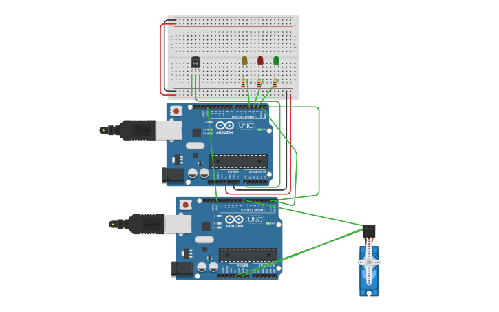 Circuit design nomor 5e - Tinkercad