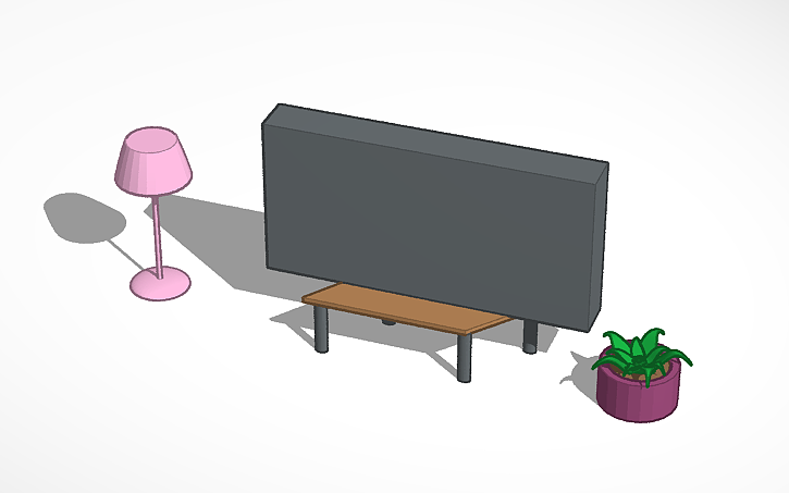 3D design tv victoria | Tinkercad