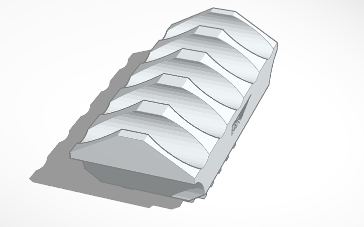 3d Design Foam Dart Holder Tinkercad