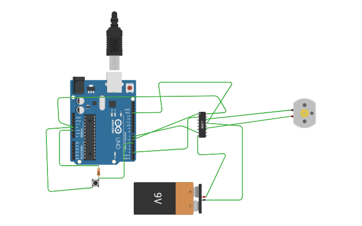 Circuit design EJ 1 TALLER 5 - Tinkercad