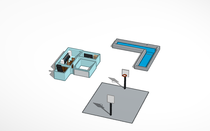3D design floor 1 | Tinkercad