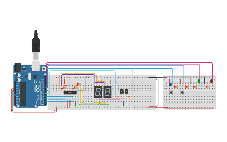 Circuit design TP4 | Tinkercad