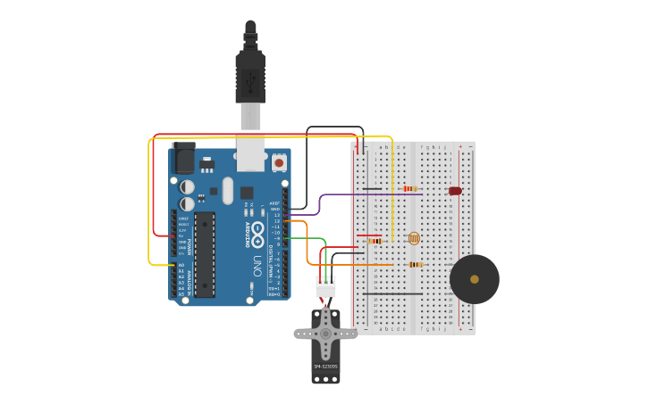 Circuit design Desafio 4.1 - Tinkercad