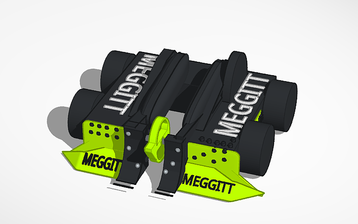 3D design Battlebots whiplash - Tinkercad