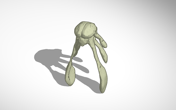 3D design Marine Alien - Tinkercad