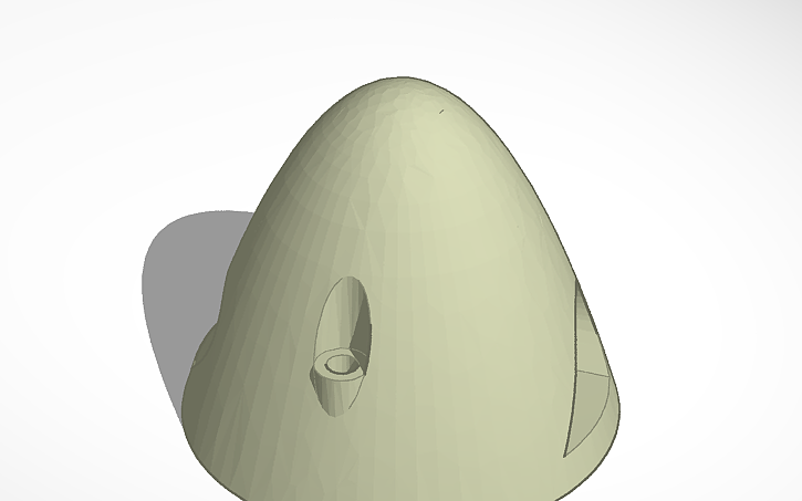 3D design Propeller Spinner - Tinkercad