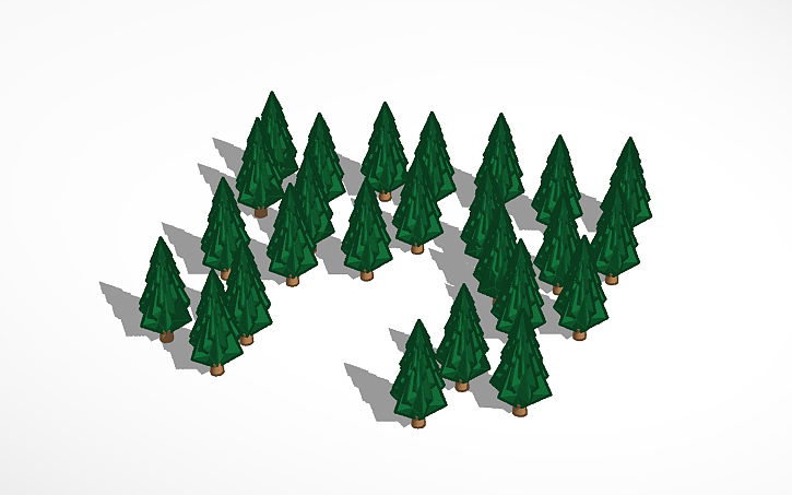 3D design forest house 2 | Tinkercad