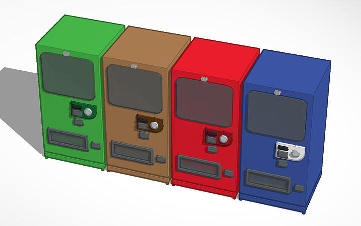 3D design [TOY] Vending Machine | Tinkercad