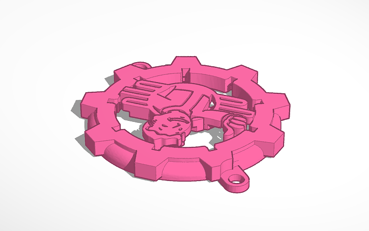 3D design Fallout chip | Tinkercad