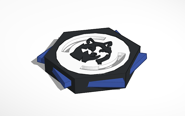 3D design Wolf - Tinkercad