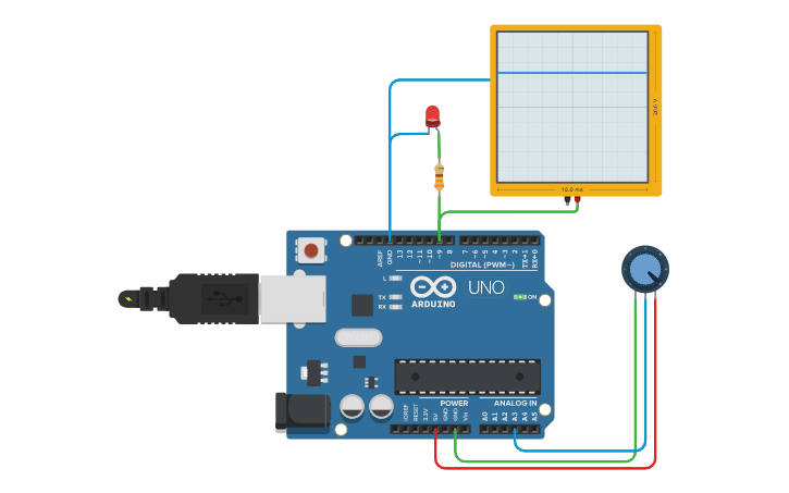 Circuit Design Pwm Led Tinkercad