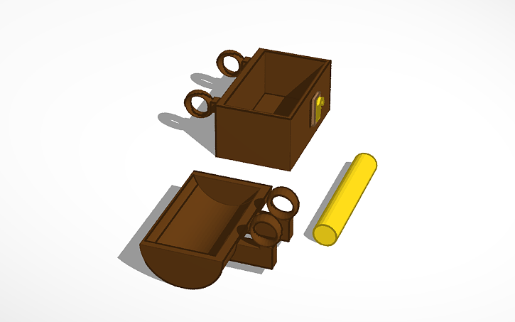 3D design Opening Chest | Tinkercad
