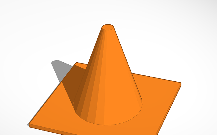 3D design CONE - Tinkercad