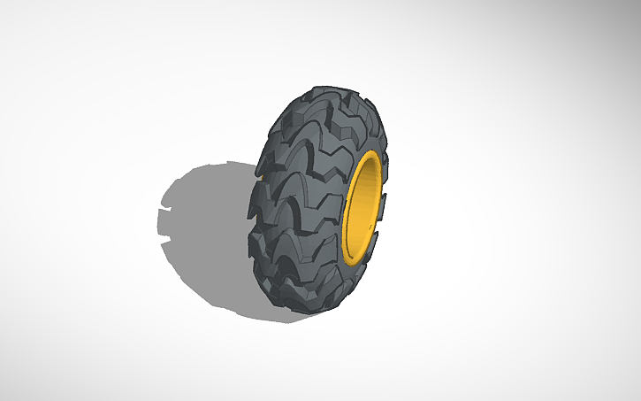 3D design TIRE - Tinkercad