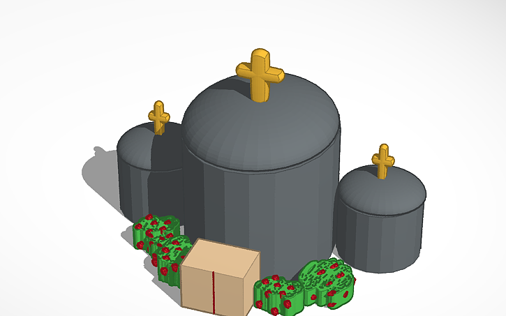 3D design Church facade | Tinkercad