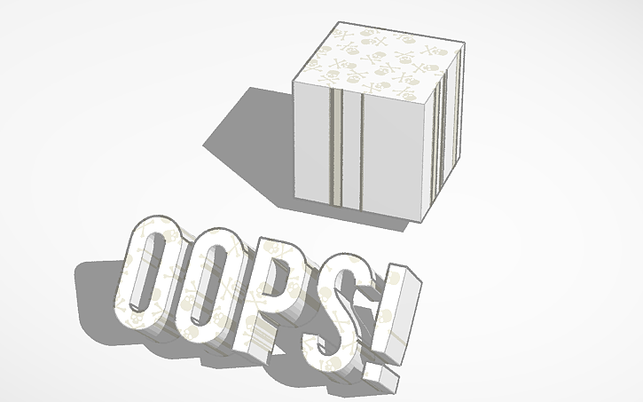 3d Design Gradient Skull Subtle Tinkercad