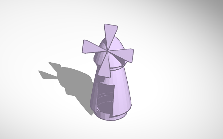 3D design Holland Windmill - Tinkercad