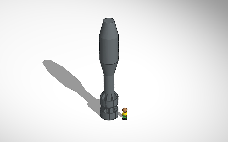3D design Giant Cluster Bomb - Tinkercad