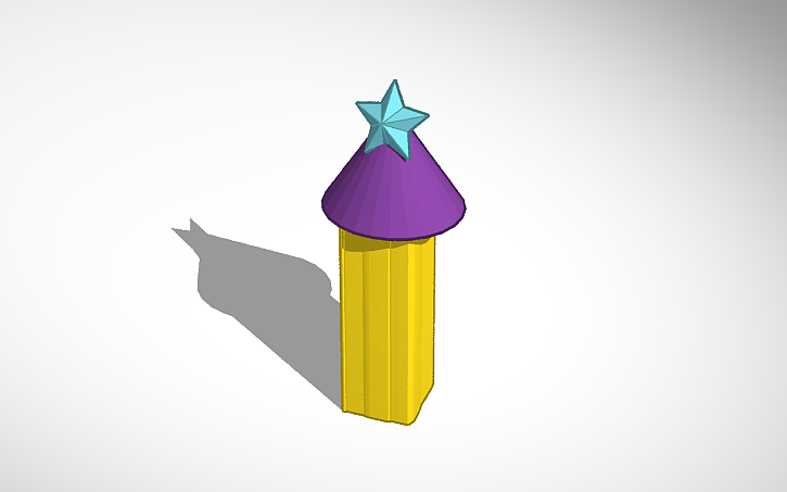 3D design STAR TOWER | Tinkercad