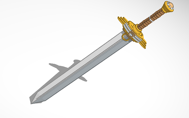 3D design My Interpretation of Backbiter (Percy Jackson book series ...