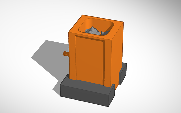 3D design hydroneer tier 2 cloutium harvester - Tinkercad
