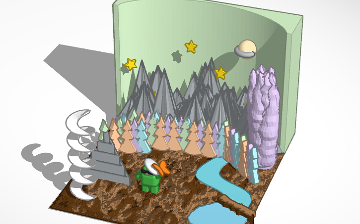 3D design Planet - Tinkercad