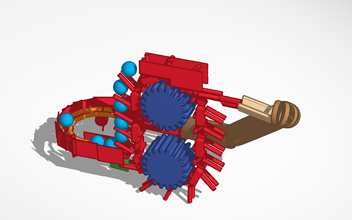 3D design marble chain loop(SIM LAB) - Tinkercad