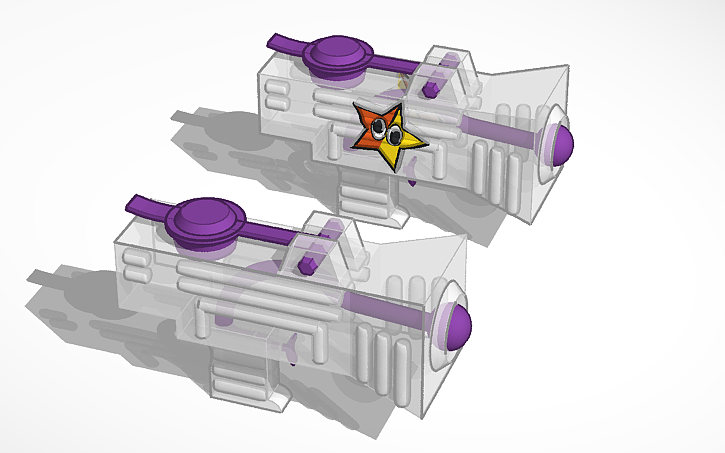 3D design Splatoon 3 Splattershot Jr. - Tinkercad