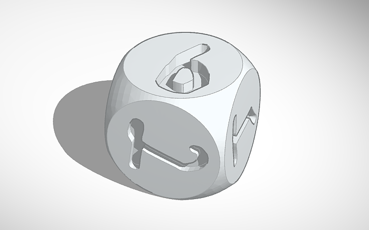 3D design 123456 - Tinkercad