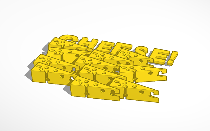 3D design CHEESE! - Tinkercad