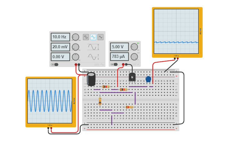 Circuit Design Mod4 Percobaan 1 Tinkercad