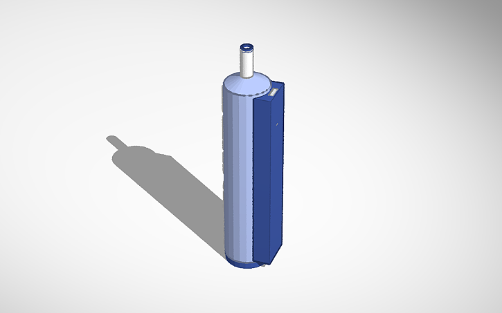 3D design Filtered Straw - Tinkercad