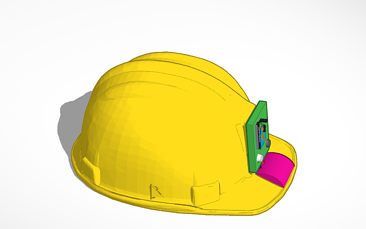 3D design Helmet - Tinkercad