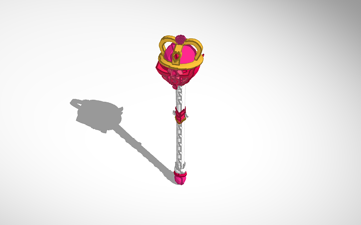 3D design sailor moon eternal tiare - Tinkercad